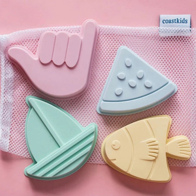 Coast Kids | Shelly Beach Moulds | Kids Beach Toys – Hello Buttercup