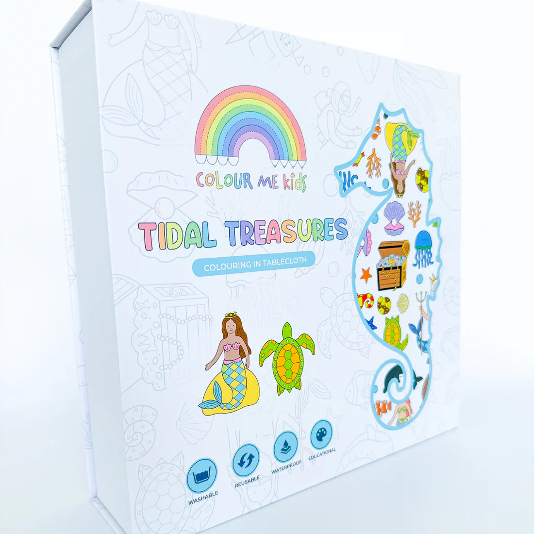 Colouring in Tablecloth | Reusable & Washable | Colouring Activity ...