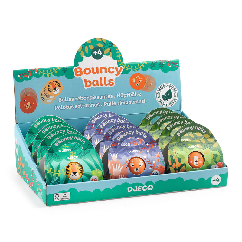 Djeco | Animal Bouncing Ball | Natural Rubber – Hello Buttercup