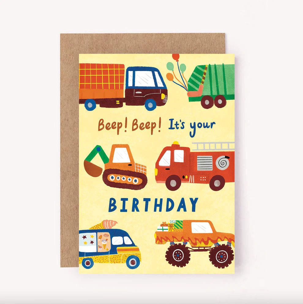Vehicles - Greeting Card – Hello Buttercup