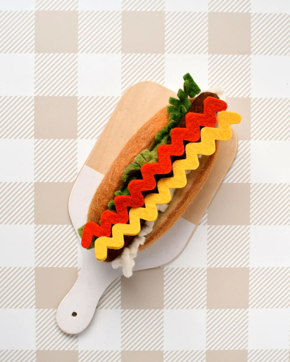 Tara Treasures | Felt Hot Dog Set | Felt Toys – Hello Buttercup