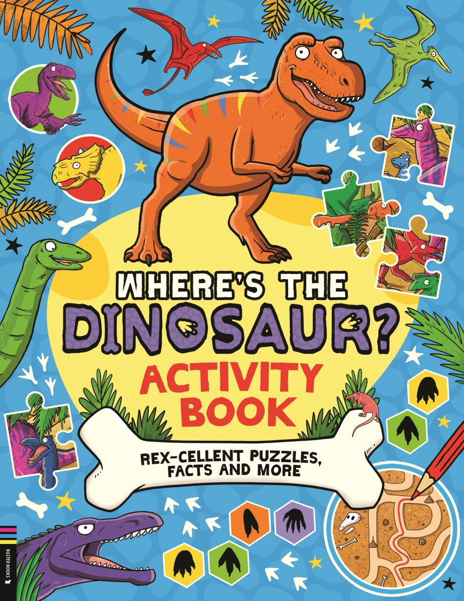 Where’s the Dinosaur? Activity Book | Gary Panton | Picture Books ...